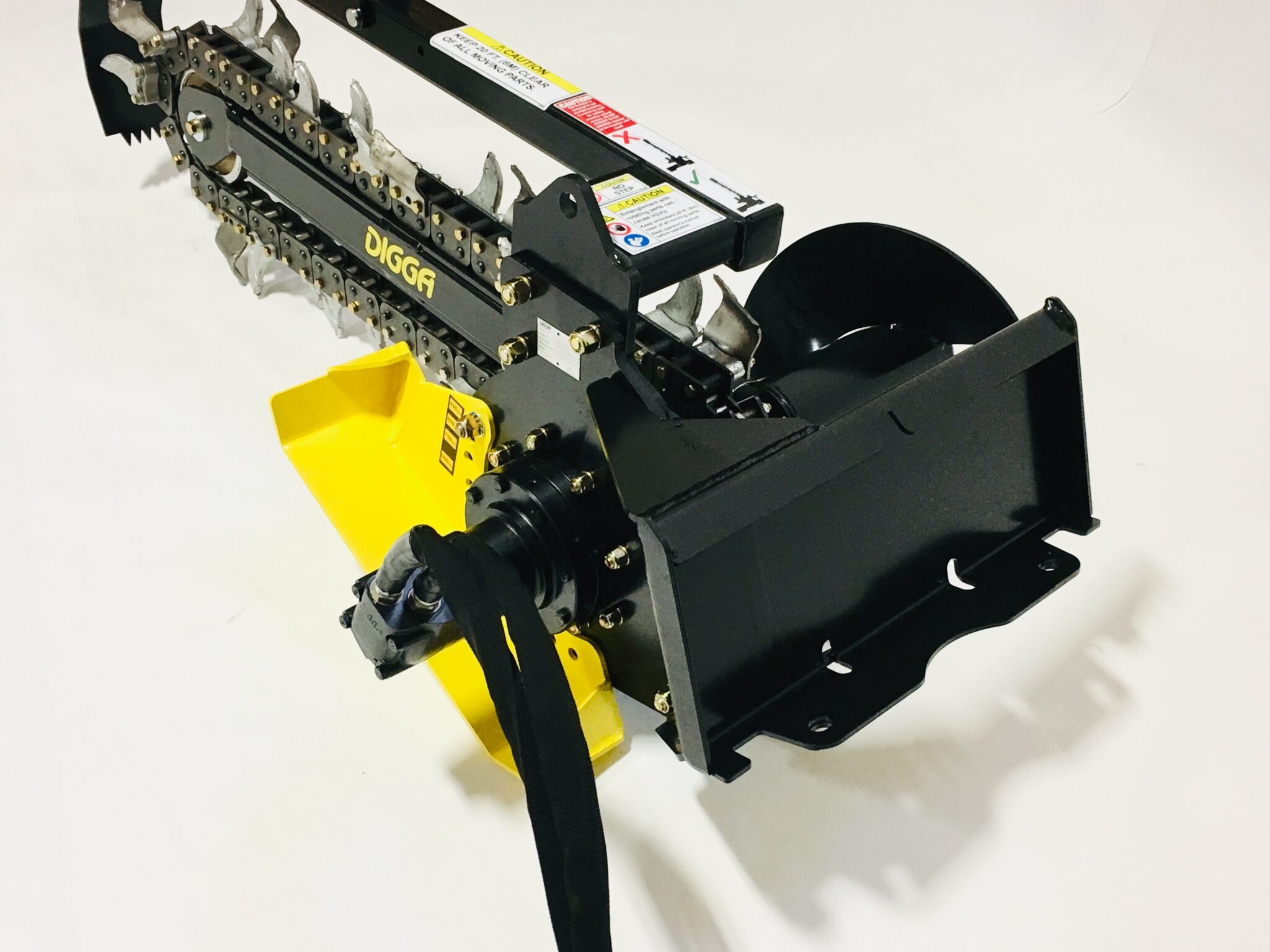 Digga Mini Skid Steer Bigfoot Trencher | Forge Attachments