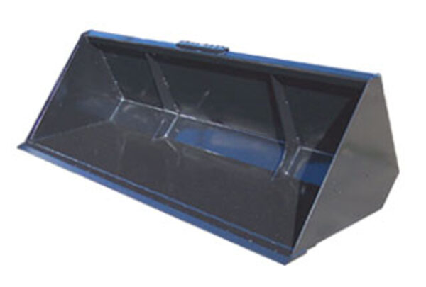 Haugen Skid Steer Standard Snow Bucket | Forge Attachments