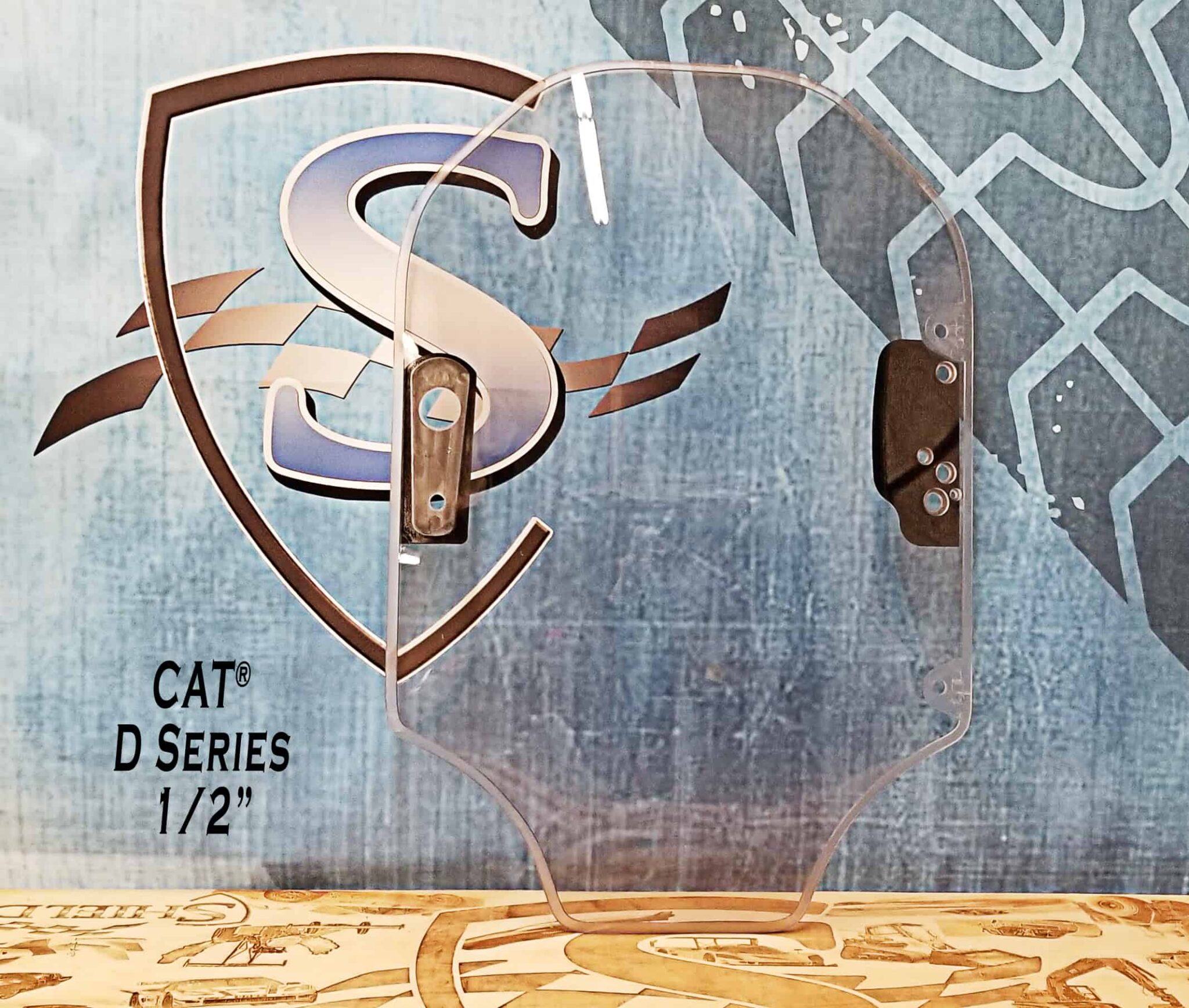 Shields CAT D Series 1/2" Polycarbonate Door | Forge Attachment Co.