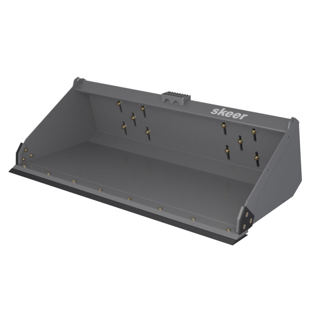 Skeer Systems Skid Steer Adjustable Bucket | Forge Attachments
