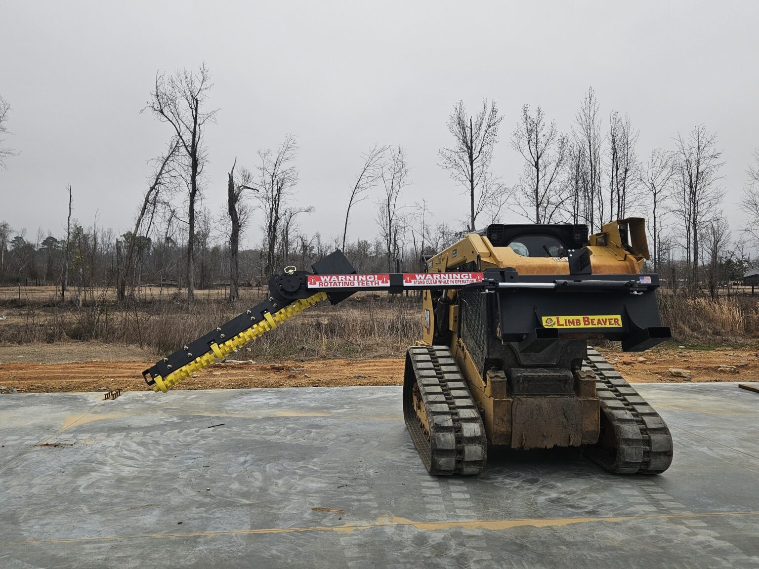 Limb Beaver Skid Steer Brush Cutter | Forge Attachments