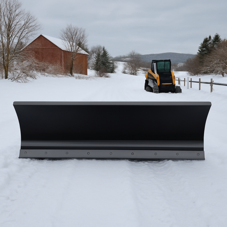 ANBO Manufacturing 150 HP Skid Steer Snow Blade | Forge Attachments