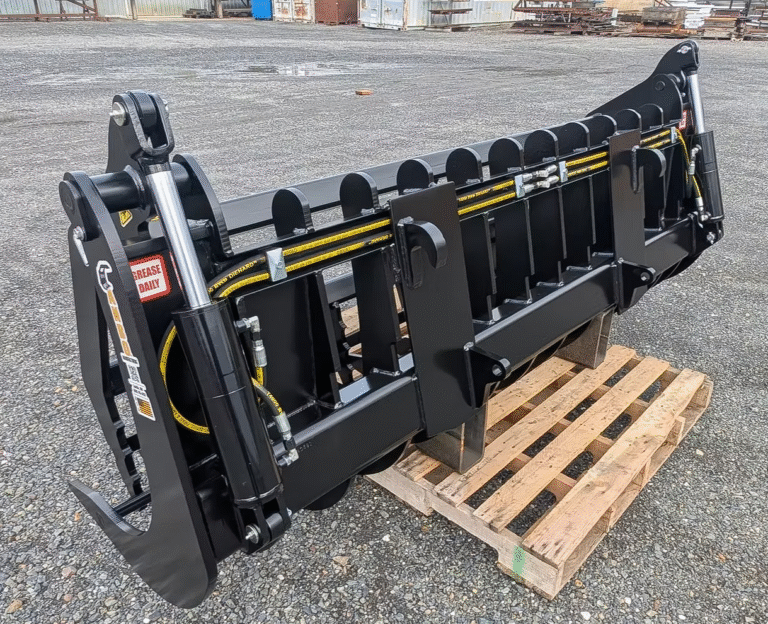 ANBO Manufacturing High Capacity 120 HP Tractor Grapple Rake | Forge ...