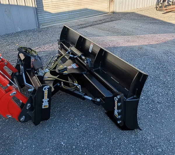 ANBO Manufacturing 140 HP Skid Steer 6-Way Dozer Blade | Forge Attachments